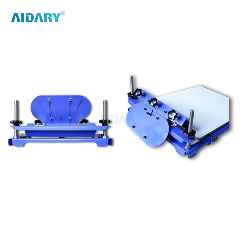 Micro-adjust Big Size One Color Screen Printing Machine - Buy hat ...
