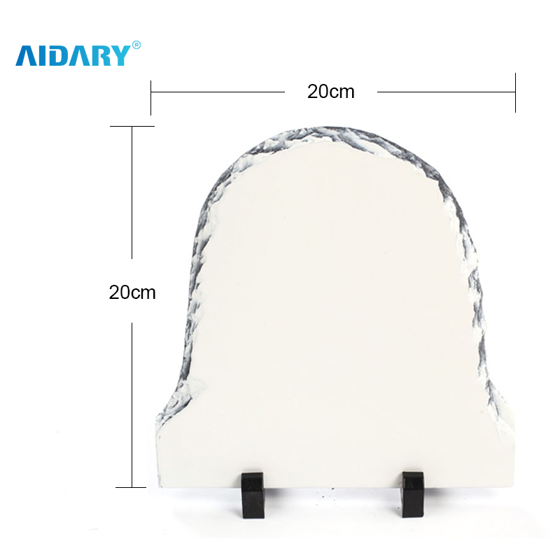 Sublimation Blank Wholesale Sublimation Rock Photo Slate 20*20cm Middle ...